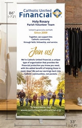 Council Volunteer Team Pop-up Banner – Catholic United Store